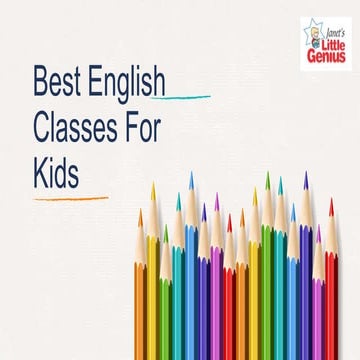 Best english classes for Kids | PPT