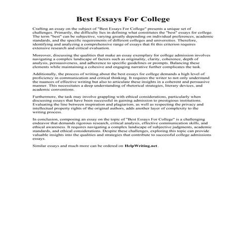 Essay On School Rules | PDF