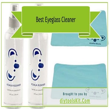 Best eyeglass cleaner | PPTX