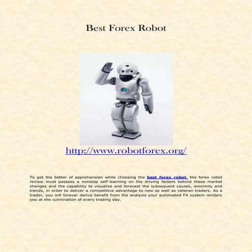 Forex robot | DOCX