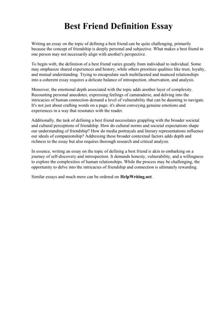 Characteristics Of A Good Friend Essay.pdf