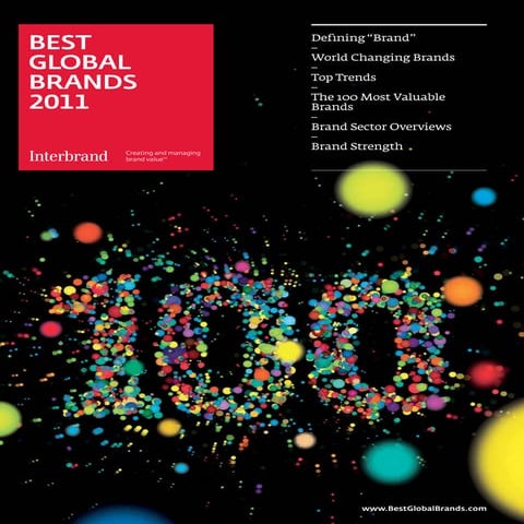 Interbrand List of Best Global Brands | PDF