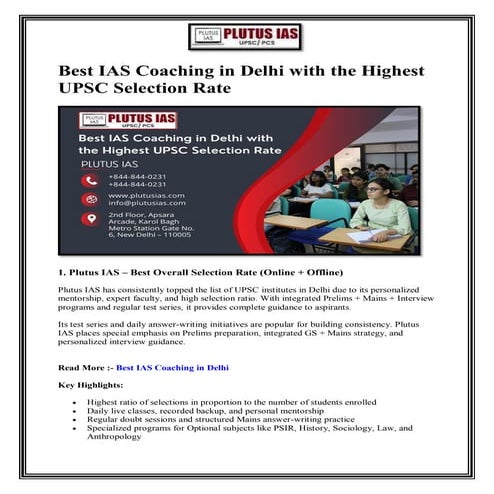 Best IAS Coaching in Delhi with the Highest UPSC Selection Rate.pdf