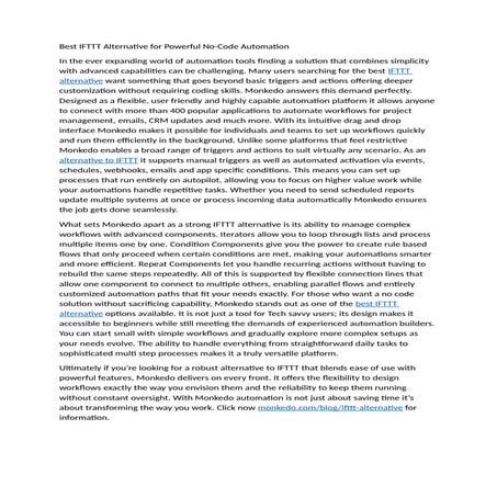 Best IFTTT Alternative for Powerful No Code Automation.docx