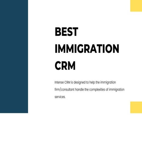 Immigration Management CRM Benefits | PDF