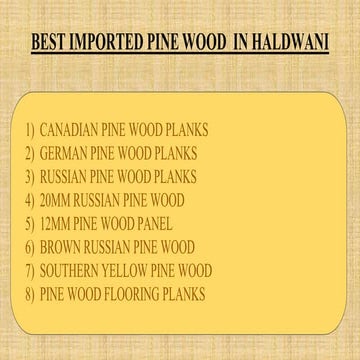 best imported pine wood in haldwani.pdf