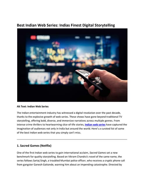 Explore The Indian Web Series Revolution.pdf