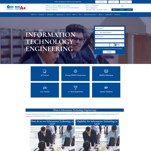 top IT engineering colleges in india | PDF