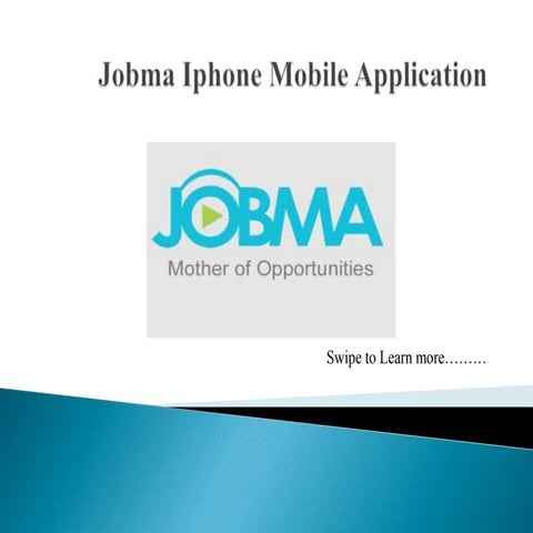 Best iphone App for Video Resumes- Jobma | PPT