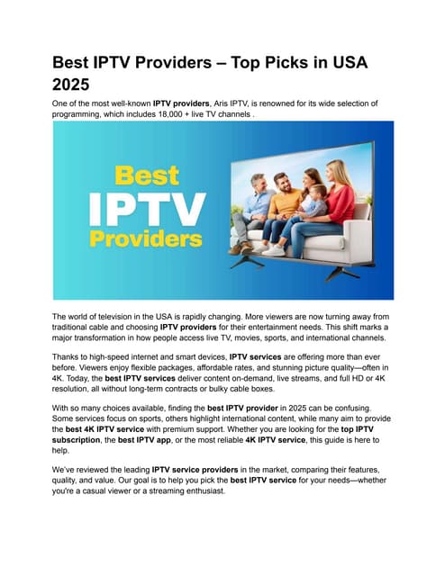 15 Best CANADA IPTV Service Providers (2025) – Full Review.pdf