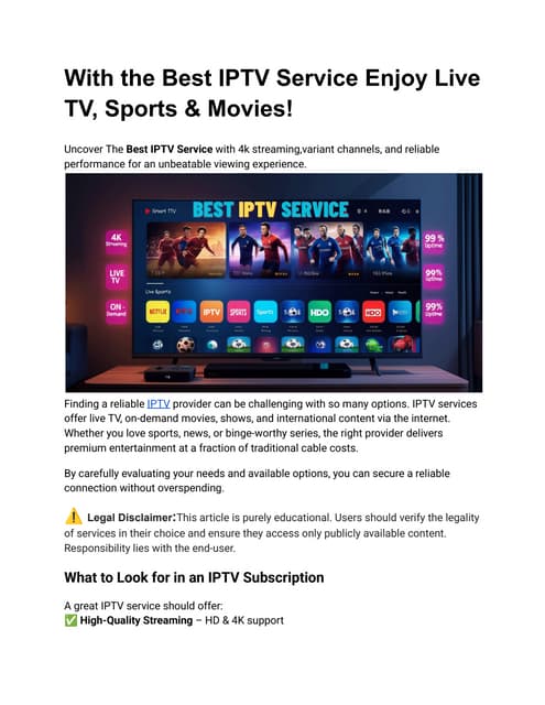 Entertainment & ICT | PPT