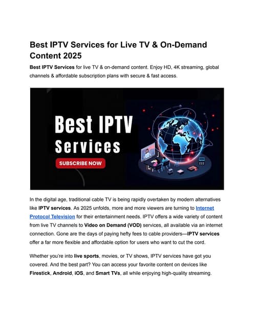 Xtream Codes IPTV List | PDF | Home Entertainment Systems | Consumer Electronics