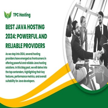 Best Java Hosting 2024 Powerful And Reliable Providers.pdf