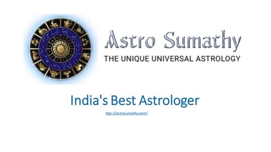 India's best astrologer | Astro Sumathy | PPT