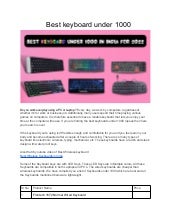 What is Keyboard Different Types of Keyboards Advantages, and ...