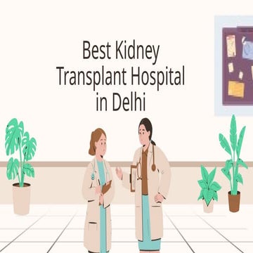 Best Kidney Transplant Hospital in Delhi – Epitome Hospital.pptx