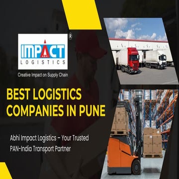 Best Logistics Companies In Pune | Reliable PAN-India Transport ...