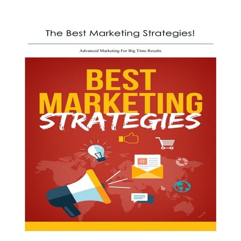 Best marketing strategies | PDF