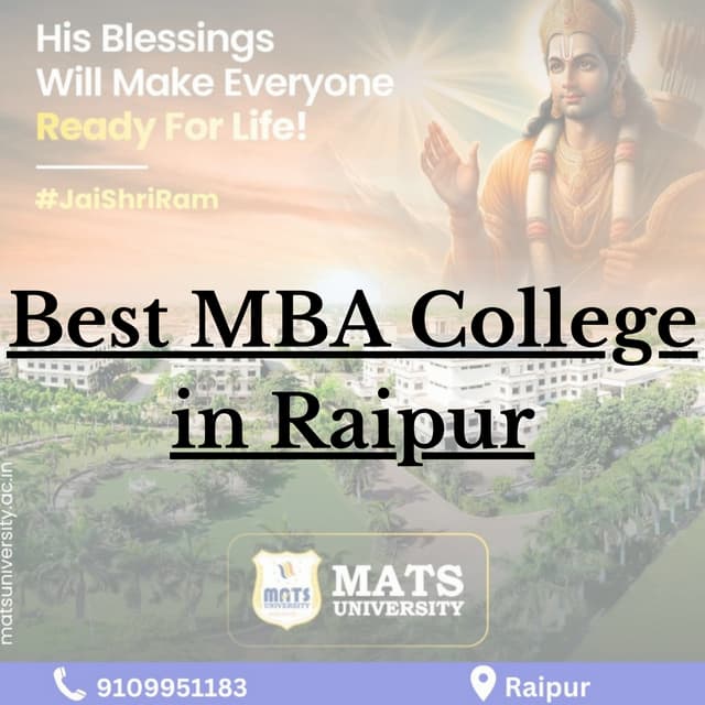 Best MBA College in Raipur | PDF
