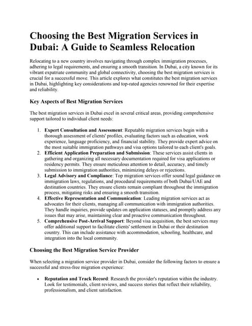 How To Choose The Best Immigration Services Provider For Your US Visa ...