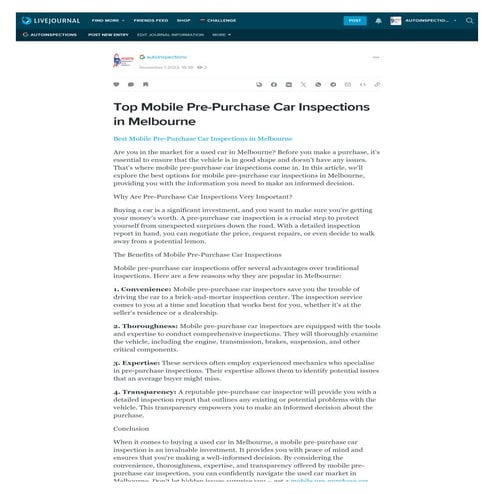 Best Mobile Pre-Purchase Car Inspections in Melbourne3.pdf