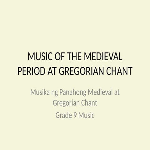 Best_Music_Medieval_Gregorian_Presentation.pptx