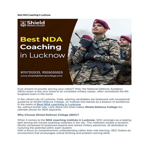 Best NDA Coaching in Lucknow.pdf