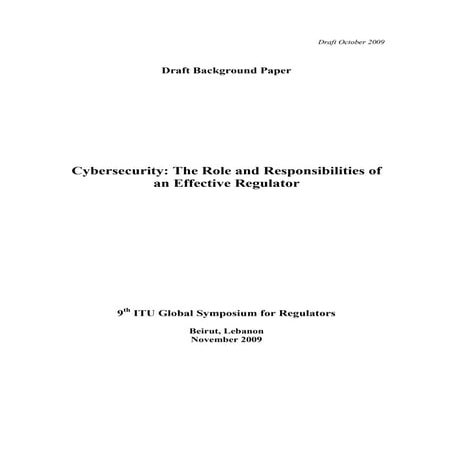Best one cyber security roles gsr background-paper-on-cybersecurity ...