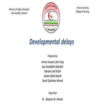 Global developmental delay | PPTX