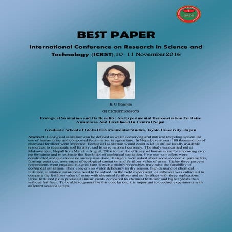 Training for Hygiene Promotion | PPT