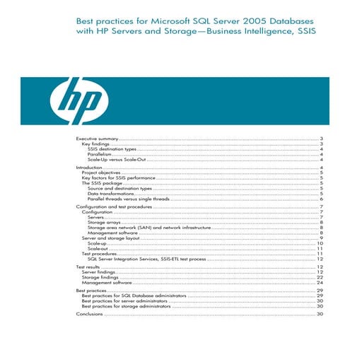 Best Practices Sql 2005 Ssis Pdf Databases Computer Software And