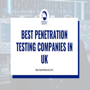 Best Penetration Testing Companies In Uk Aardwolf Security Pdf Information And Network
