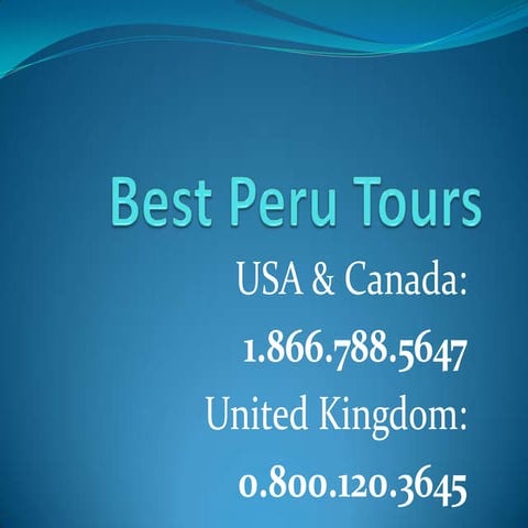 BEST PERU TOURS | PPTX