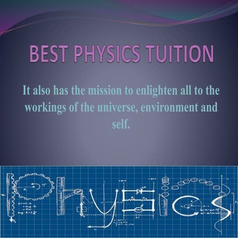 Physics Tuition Singapore | PPT