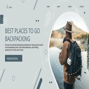 Best Places to Go Backpacking update characteristics | PPT