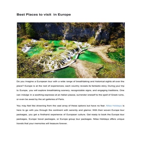Best Placesor must visited places in Europe.pdf