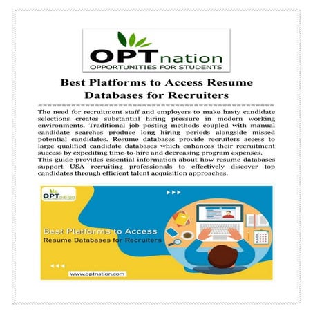 Best Platforms to Access Resume Databases for Recruiters.pdf