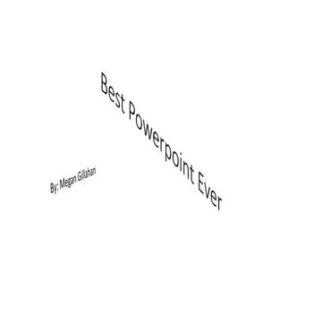 Best powerpoint ever | PPT