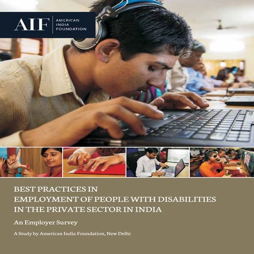 Best practice in employment of people with disabilities in india | PDF