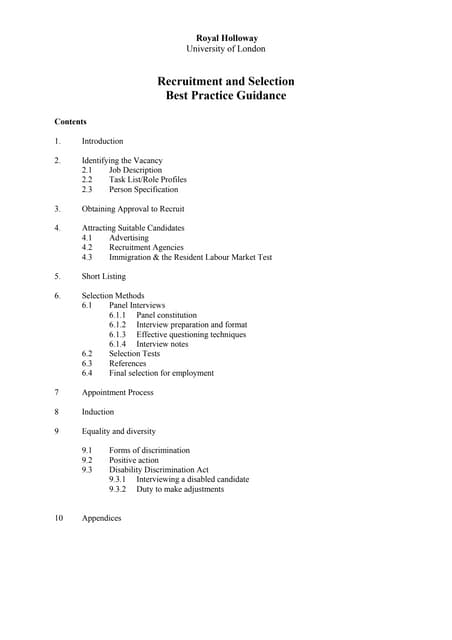 Sample programme content (1) | DOC | Business | Business and Finance