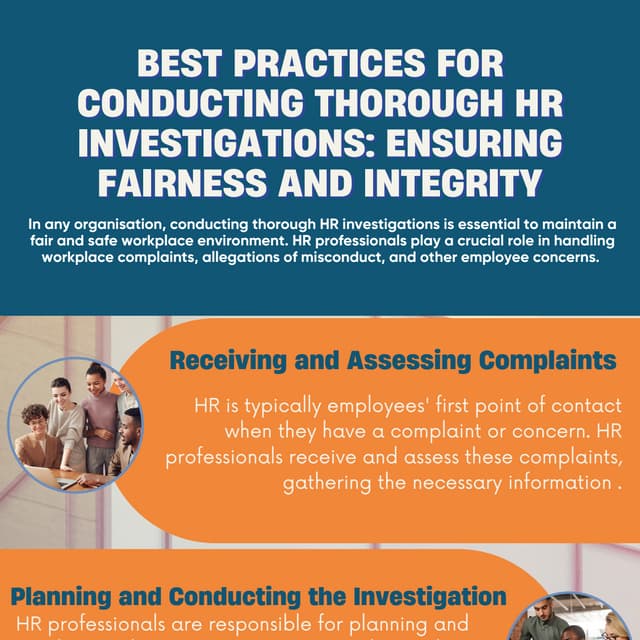 Best Practices for Conducting Thorough HR Investigations Ensuring ...