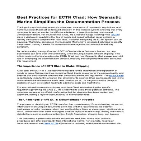 Best Practices for ECTN Chad_ How Seanautic Marine Simplifies the Documentation Process.pdf
