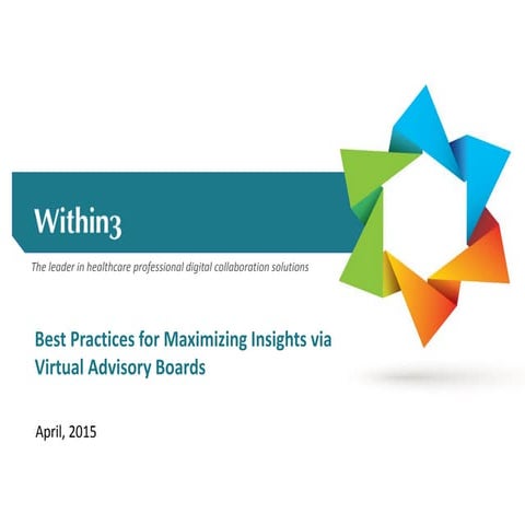 Virtual Advisory Board Best Practices | PPT