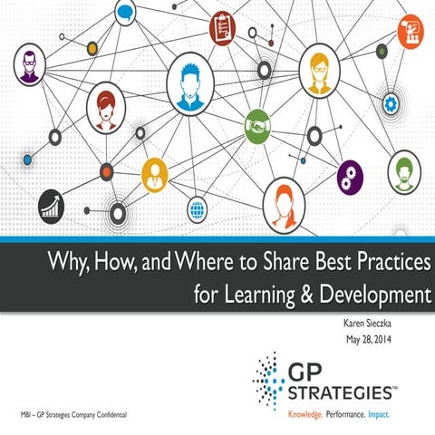 Why, How, and Where to Share Best Practices for Learning & Development ...