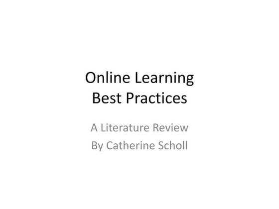 Key differences between face2face and online teaching | PDF