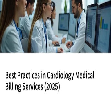 Best Practices in Cardiology Medical Billing Services (2025) | PDF