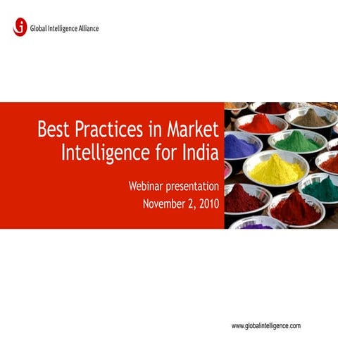 Best Practices in Market Intelligence for Sales | PDF