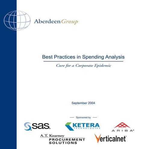 How to Conduct a Spend Analysis in Seven Steps | PPTX