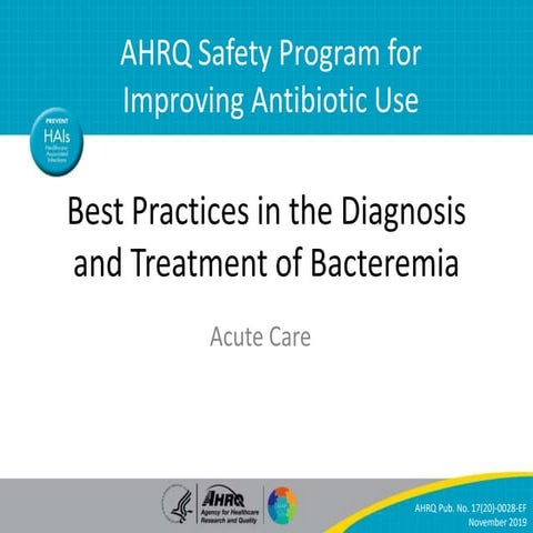 Best Practices in the Diagnosis and Treatment of Bacteremia.pptx