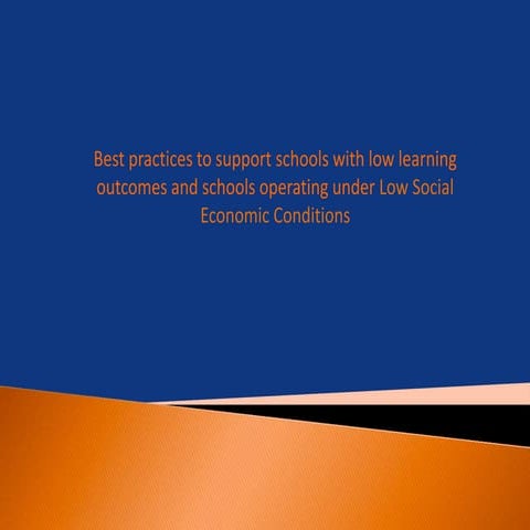 Best practices to support schools with low learning outcomes .pptx